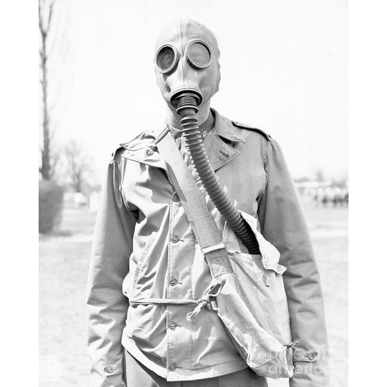 Vintage CCP Soviet Union ShM-41 Gas Mask Cold War era, Hobbies & Toys ...