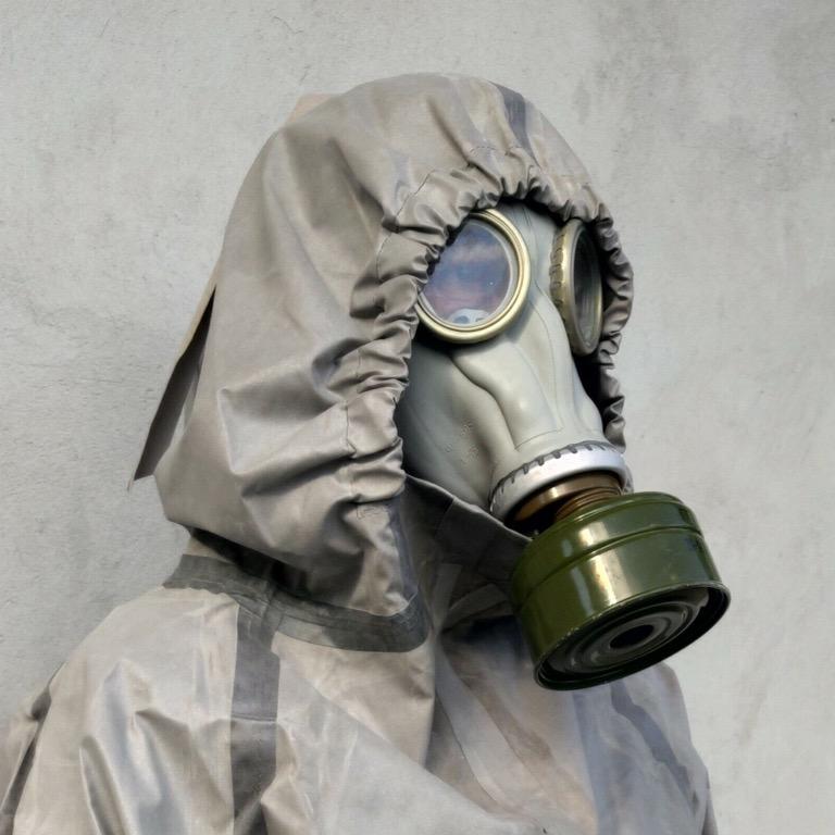 Vintage CCP Soviet Union ShM-41 Gas Mask Cold War era, Hobbies & Toys ...