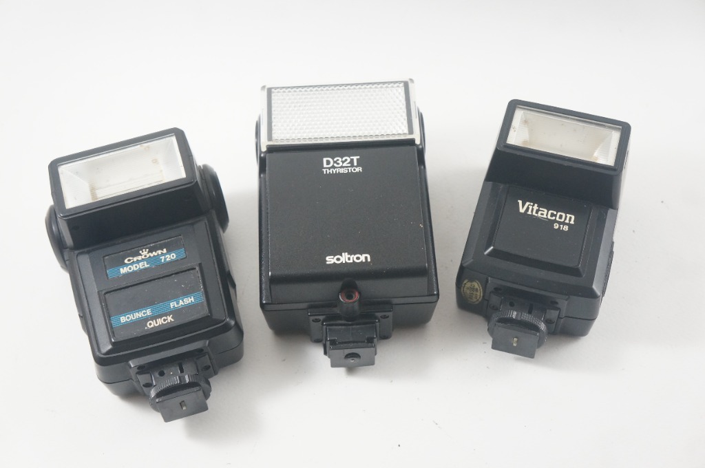 Vintage film Camera flash **read, Photography, Photography Accessories ...