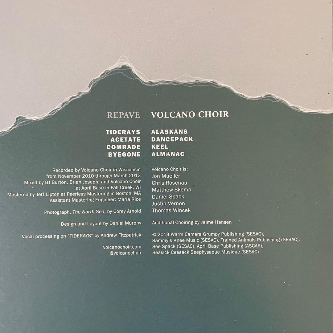 Volcano Choir - Repave LP, Hobbies & Toys, Music & Media, Vinyls on ...