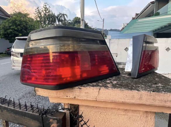 W124 aftermarket non-LED rear lights, Auto Accessories on Carousell