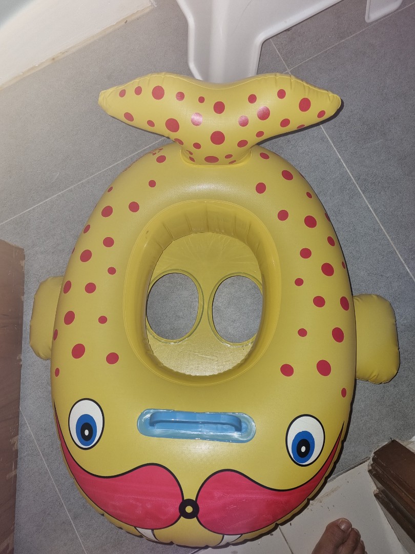 Walrus pool inflatable float for infant toddler, Babies & Kids, Infant ...
