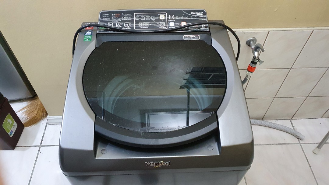 Whirlpool 8kg Top Load Fully Auto Washing Machine with Built in Heater ...