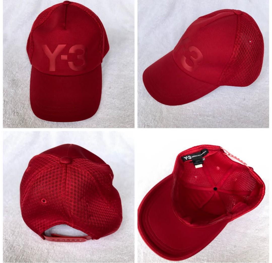 Y-3 / Y3 cap - blue and red, Men's Fashion, Watches & Accessories, Caps ...