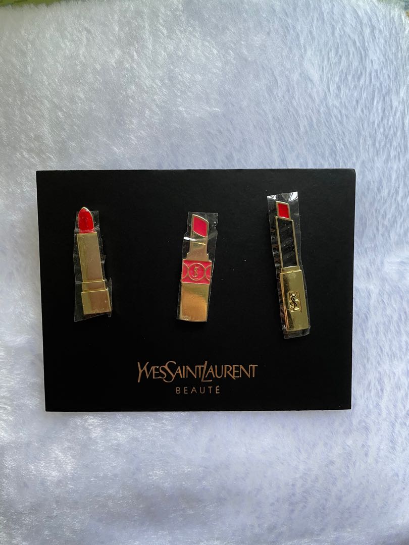 YSL Pins, Women's Fashion, Watches & Accessories, Other Accessories on ...