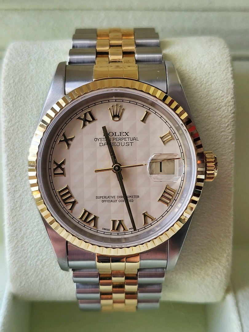 2002 Rolex Datejust 36mm, Luxury, Watches on Carousell