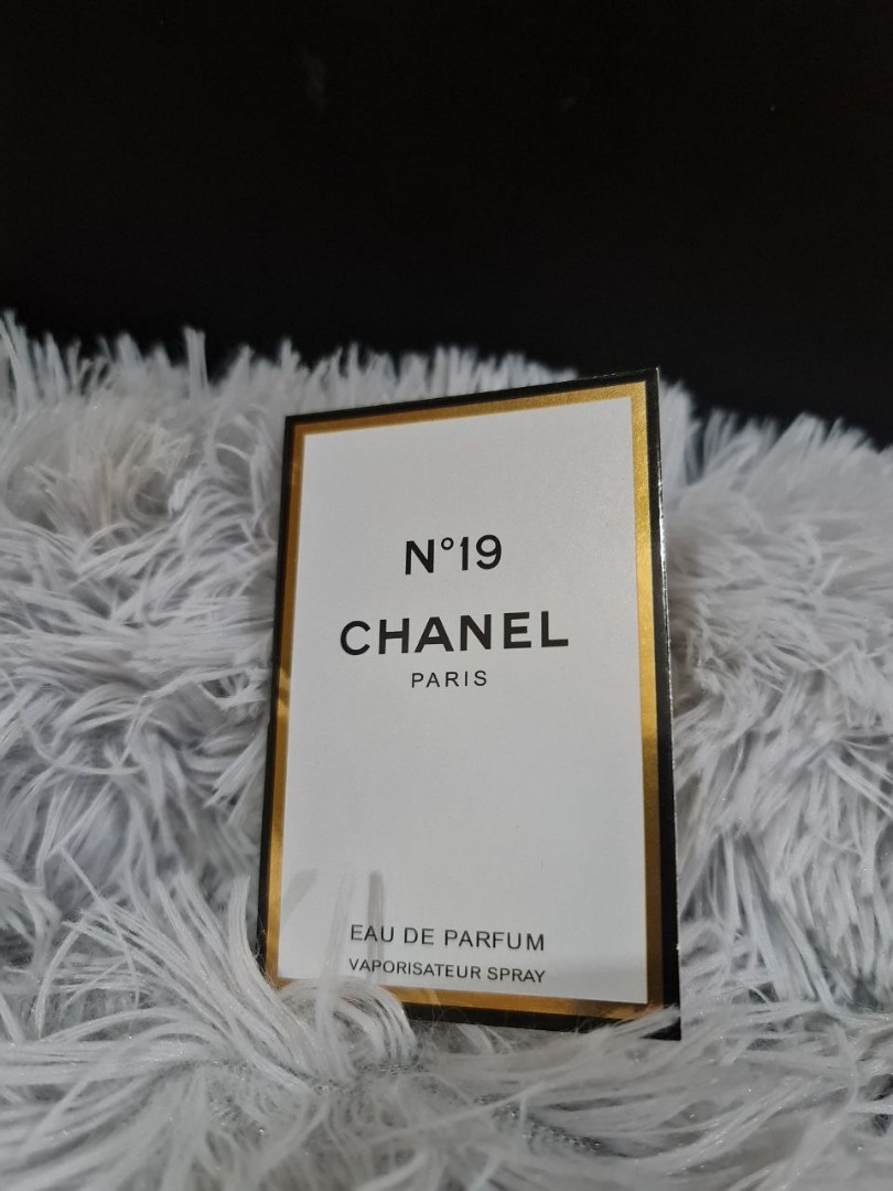 2ml chanel N19 perfume, Beauty & Personal Care, Fragrance & Deodorants ...