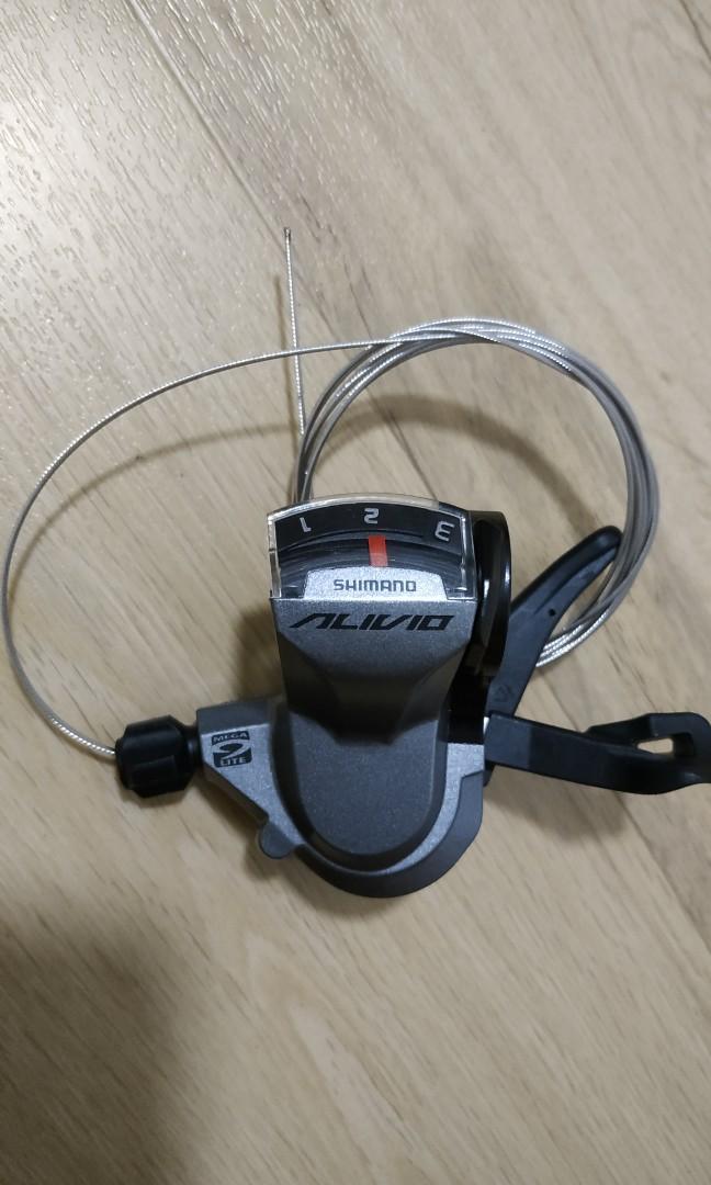 3 Speed left Alivio shifter, Sports Equipment, Bicycles & Parts ...