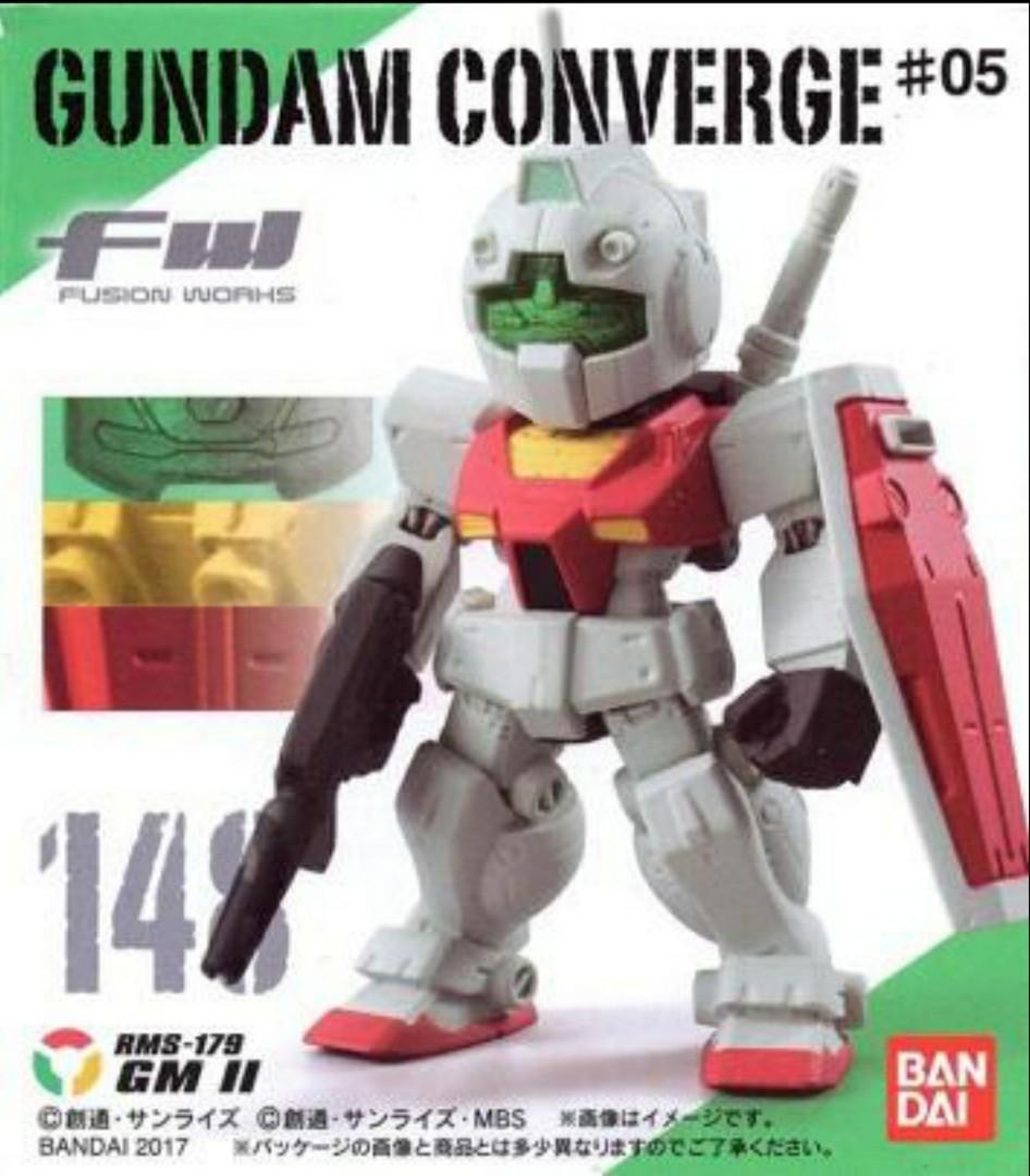 全新 日版 現貨 盒靚 Bandai Fw Gundam Converge Vol 05 5 5 No 148 Gm Ii Rms 179