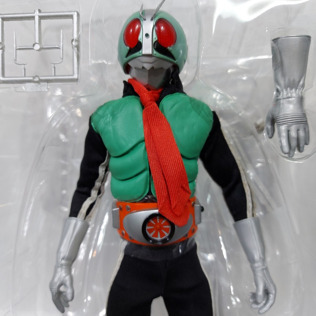 開封 絶版 MEDICOM RAH220 KAMEN RIDER MASKED RIDER 8寸 幪面超人 新一號 FIGURE P6361498, 興趣及遊戲, 玩具 & 遊戲類 ...