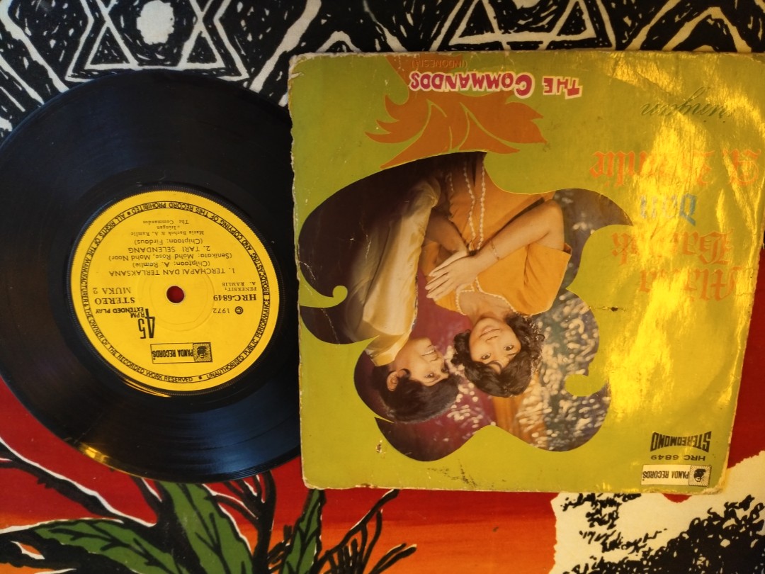 A. RAMLIE & MARIA BACHOK EP MELAYU VINYL PIRING HITAM, Hobbies & Toys ...