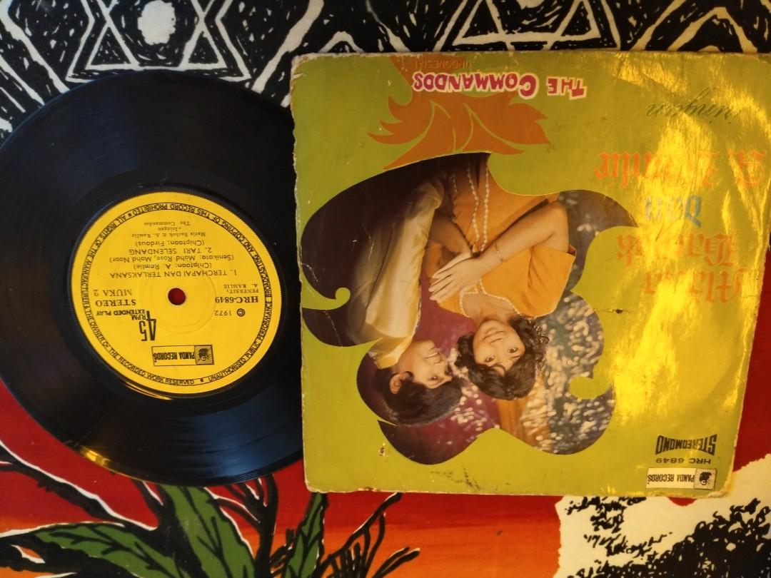 A. RAMLIE & MARIA BACHOK EP MELAYU VINYL PIRING HITAM, Hobbies & Toys ...