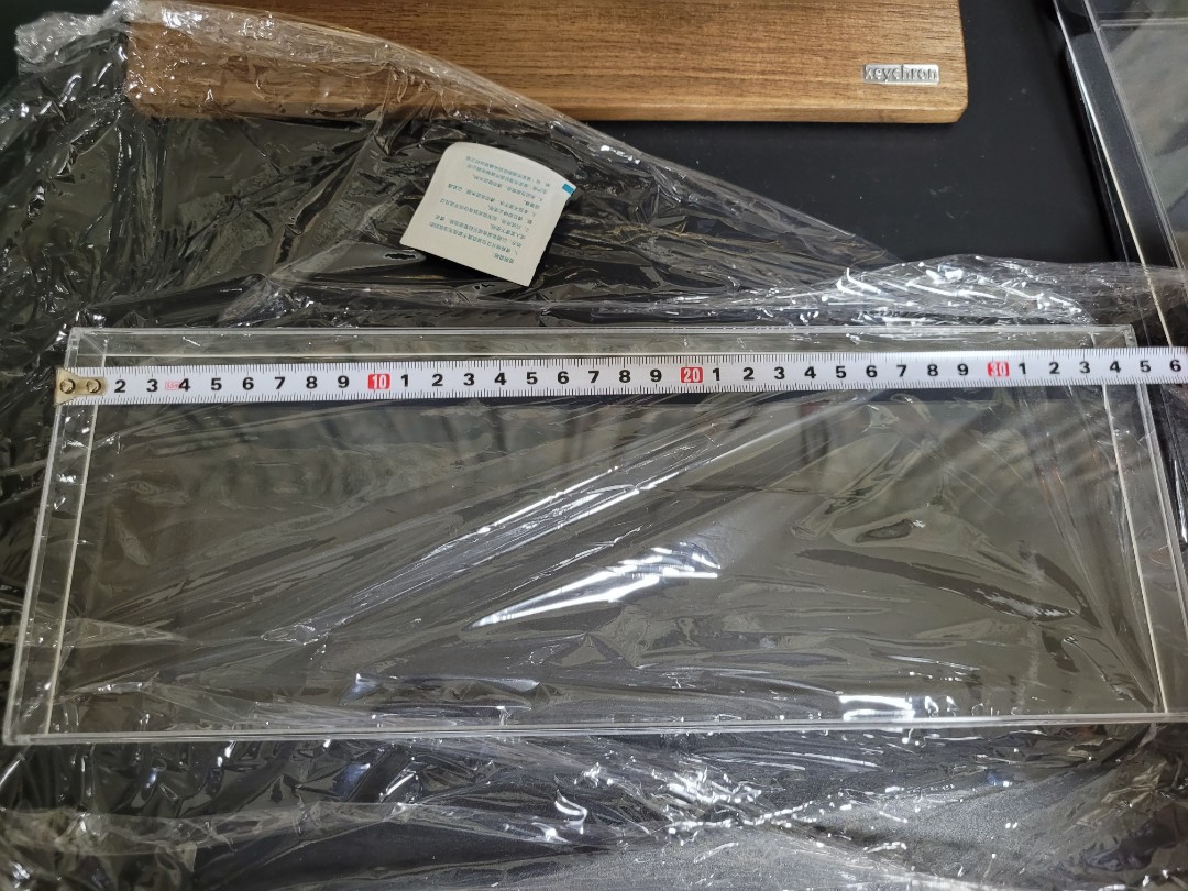 Acrylic Keyboard Cover / Case (Transparent) for TKL (Keychron K1, K8 ...