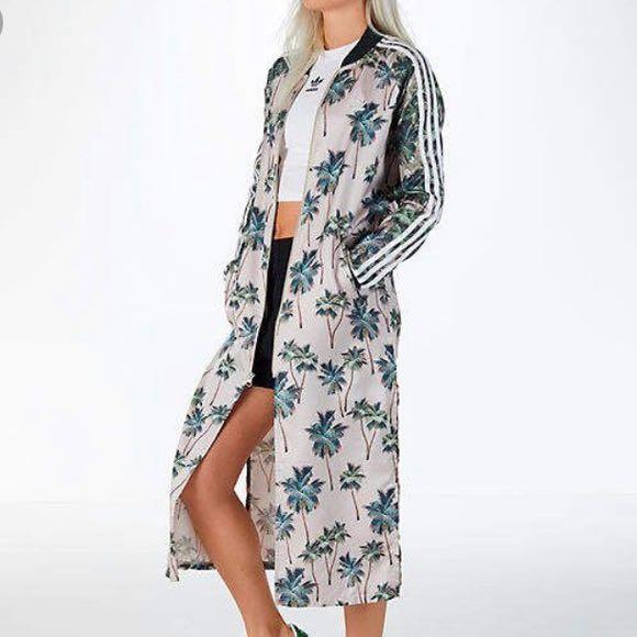 Adidas Palm Jacket, Women's Fashion, Tops, Longsleeves on Carousell