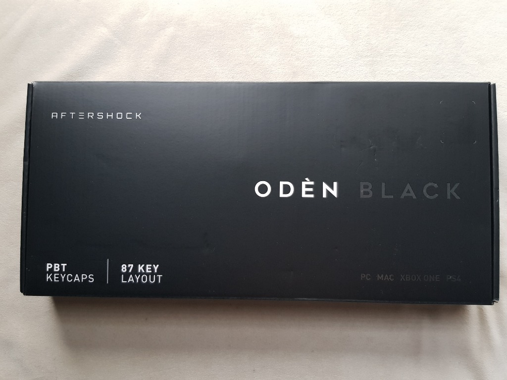 Aftershock ODEN BLACK Keyboard, Computers & Tech, Parts & Accessories ...