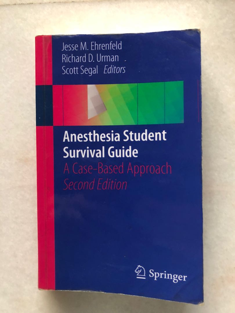 Anaesthesia Student Survival Guide 2e, Hobbies & Toys, Books ...