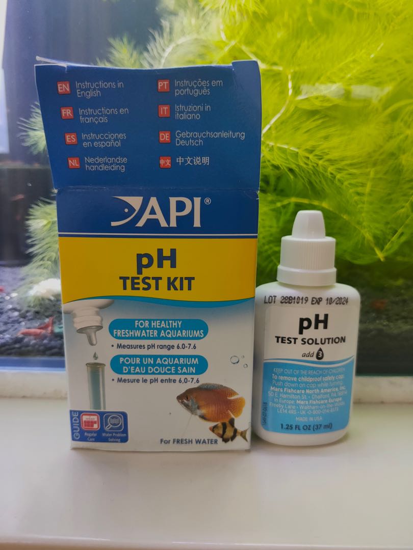 API pH Test Kit, Pet Supplies, Homes & Other Pet Accessories on Carousell
