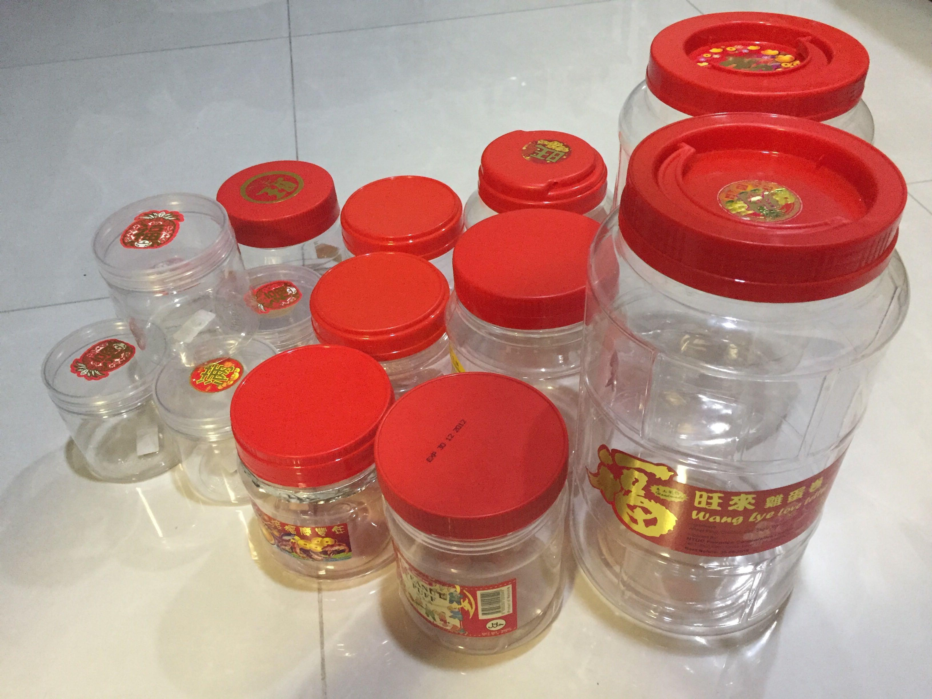 Assorted Plastic Containers, Furniture & Home Living, Home Improvement ...