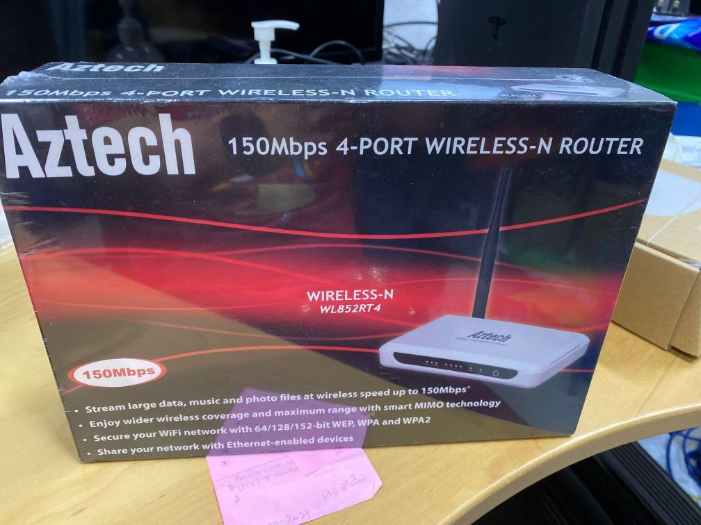 Aztech Wirelesss N Router, TV & Home Appliances, Other Home Appliances ...