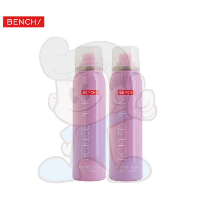 B(e)nch Tickled Pink Deo Body Spray (2 x 100ml), Beauty & Personal Care ...