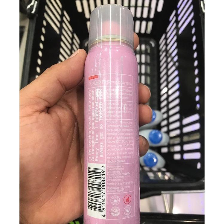 B(e)nch Tickled Pink Deo Body Spray (2 x 100ml), Beauty & Personal Care ...