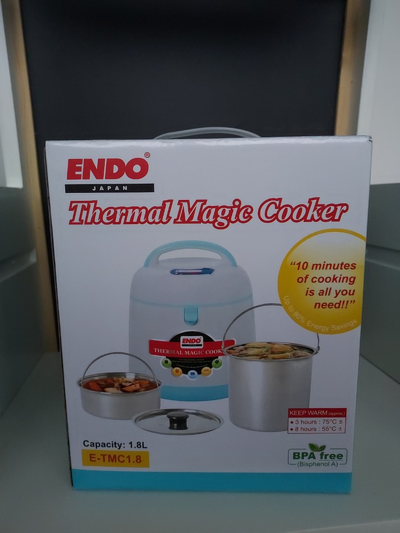 BNIB Endo Thermal Magic cooker, TV & Home Appliances, Kitchen ...