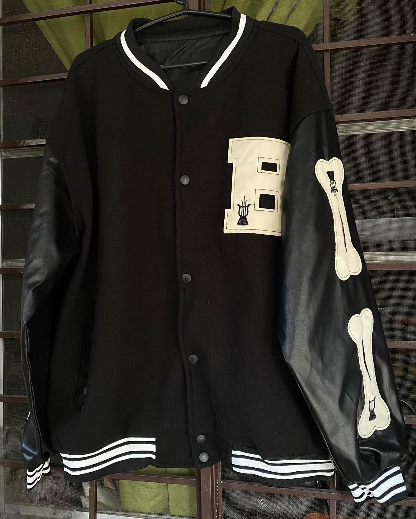 Bones Varsity Jacket, Men's Fashion, Coats, Jackets and Outerwear on ...