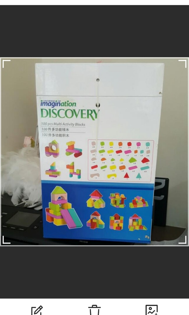 Brand New Discovery Multi Activity Blocks 100 Pieces building blocks ...