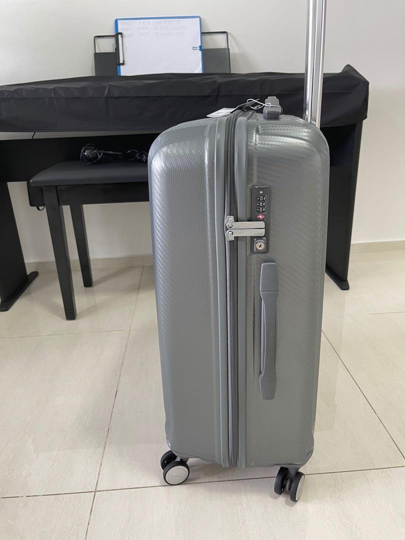 Brand new Samsonite Carson Spinner 68/25 charcoal, Hobbies & Toys ...