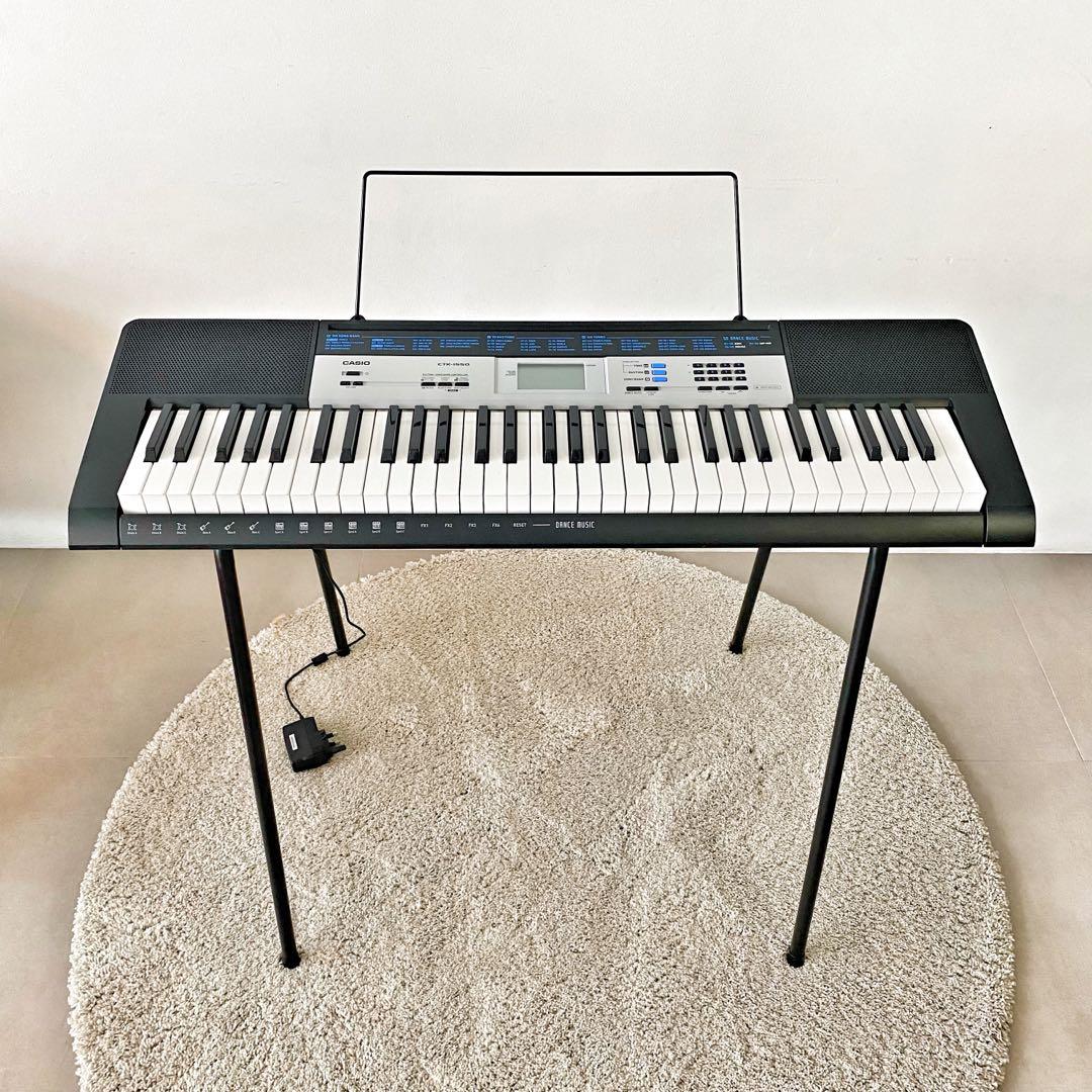 Casio Keyboard CTK-1550 (61 Keys), Hobbies & Toys, Music & Media ...