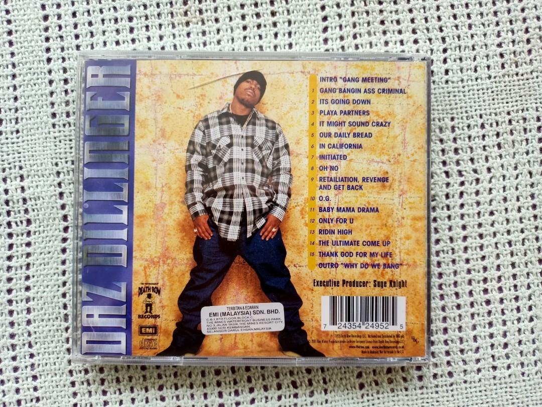 CD Daz Dillinger : retaliation, revenge and get back, Hobbies & Toys ...