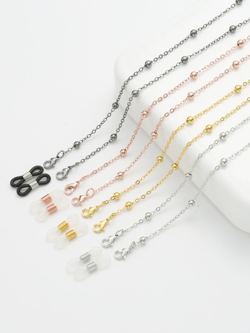 Face chain metal Mask, Women's Fashion, Watches & Accessories, Other ...