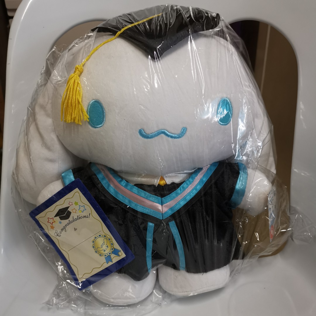 Cinnamoroll Graduation Plushie, Hobbies & Toys, Toys & Games on Carousell