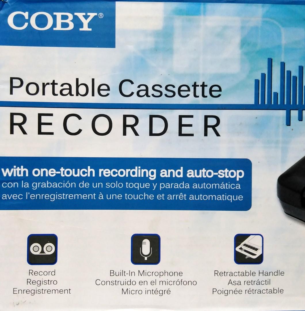 Coby Portable Cassette Tape Deck Player and Recorder, Audio, Other ...