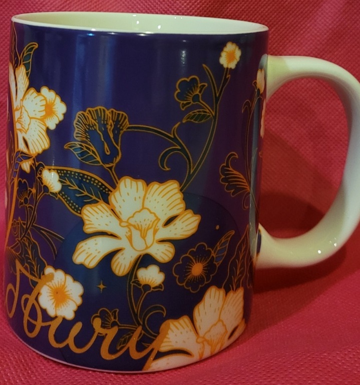 Coffee Mug (Cadbury logo with Flower theme), Furniture & Home Living ...
