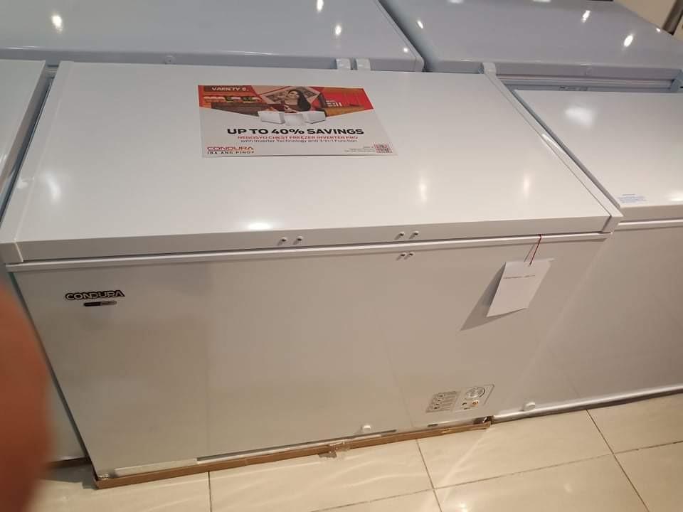 Condura Chest Freezer Inverter, TV & Home Appliances, Kitchen ...