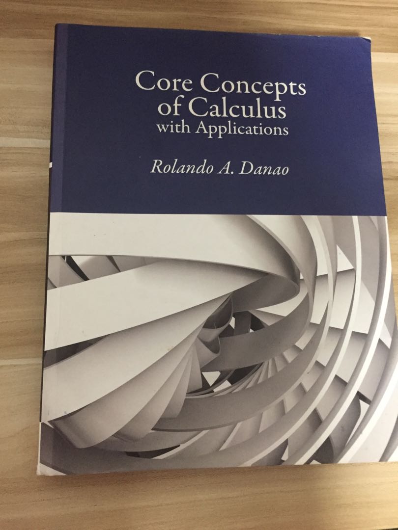 Core Concepts of Calculus by Rolando Danao, Hobbies & Toys, Books ...