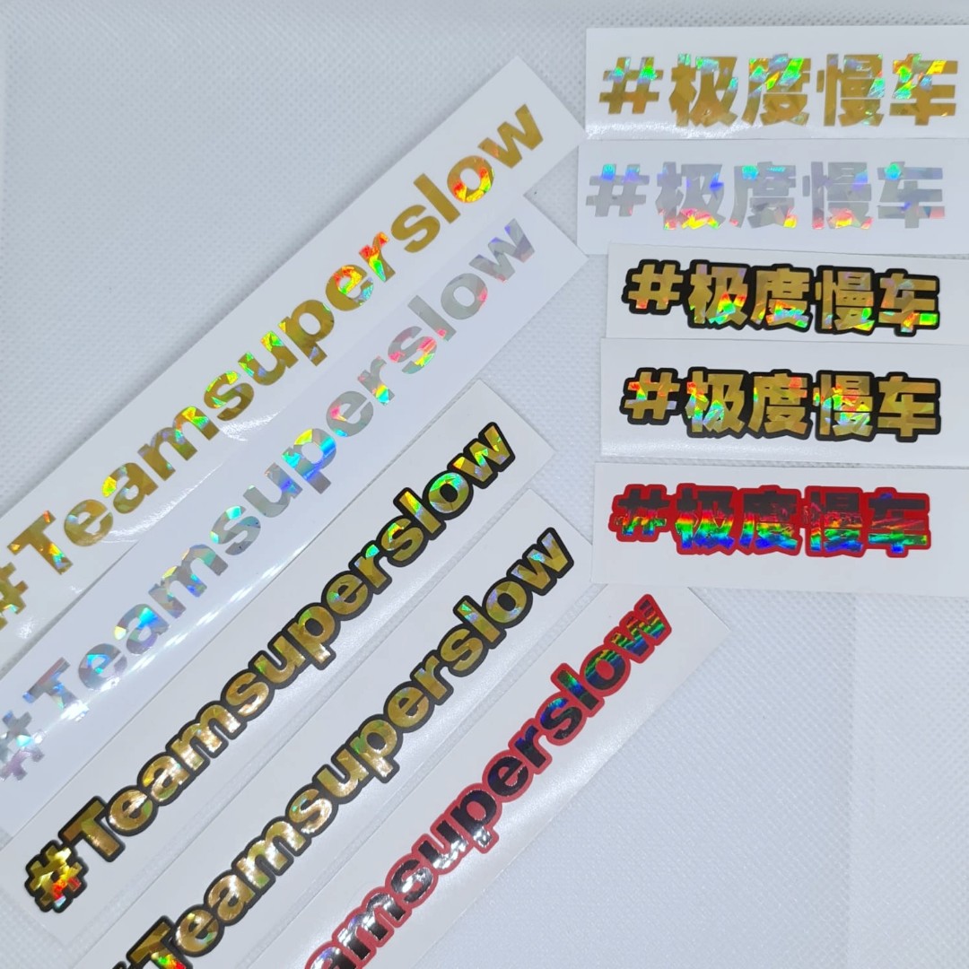 Customised team stickers, Sports Equipment, Bicycles & Parts, Parts ...