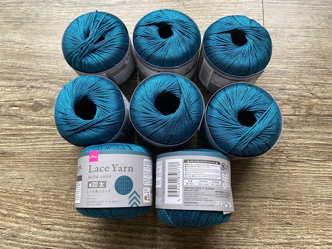 Daiso Lace Yarn, Hobbies & Toys, Stationery & Craft, Craft Supplies ...