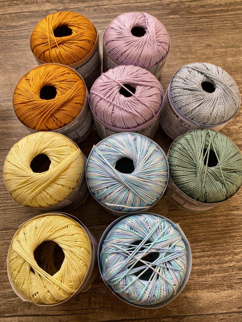 Daiso Lace Yarn Set, Hobbies & Toys, Stationery & Craft, Craft Supplies ...