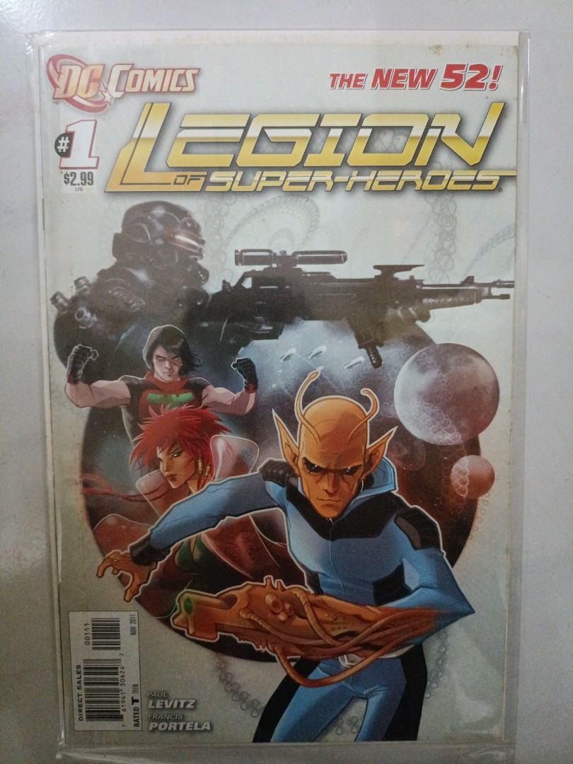 DC COMICS THE NEW 52 LEGION OF SUPER-HEROES #1, Hobbies & Toys, Books ...