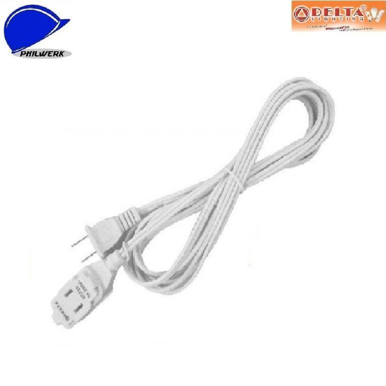 Delta Extension Cord With Flat Pin 2 Gang 3 Meter, Commercial ...