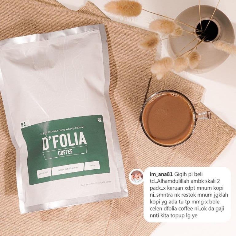 D'Folia Coffee Sendayu Tinggi, Health & Nutrition, Health Supplements ...