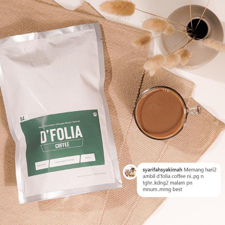 D'Folia Coffee Sendayu Tinggi, Health & Nutrition, Health Supplements ...