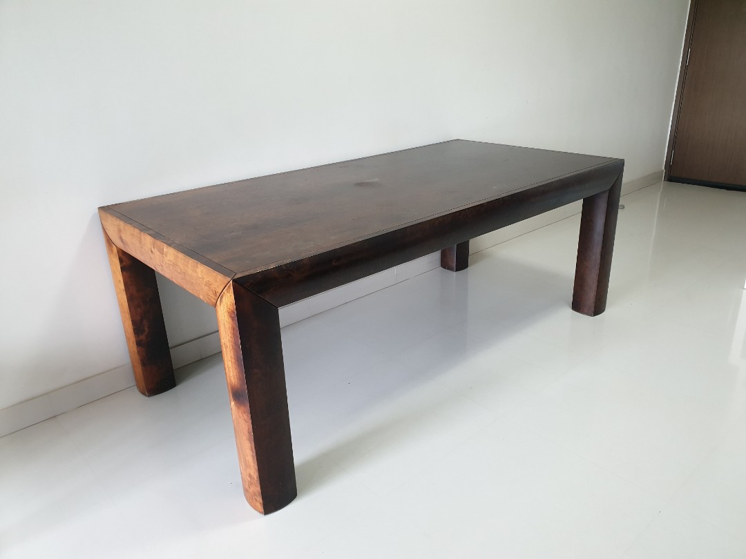Dining table 2m×1m, Furniture & Home Living, Furniture, Tables & Sets ...