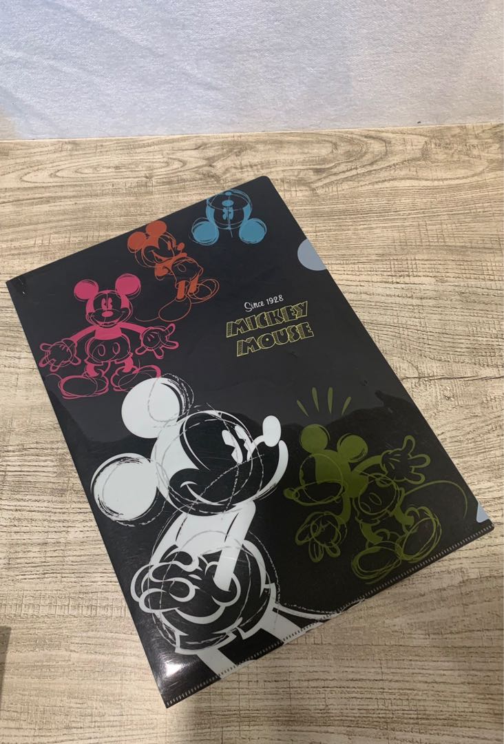 Disney Mickey Mouse A4 file, Hobbies & Toys, Stationery & Craft ...