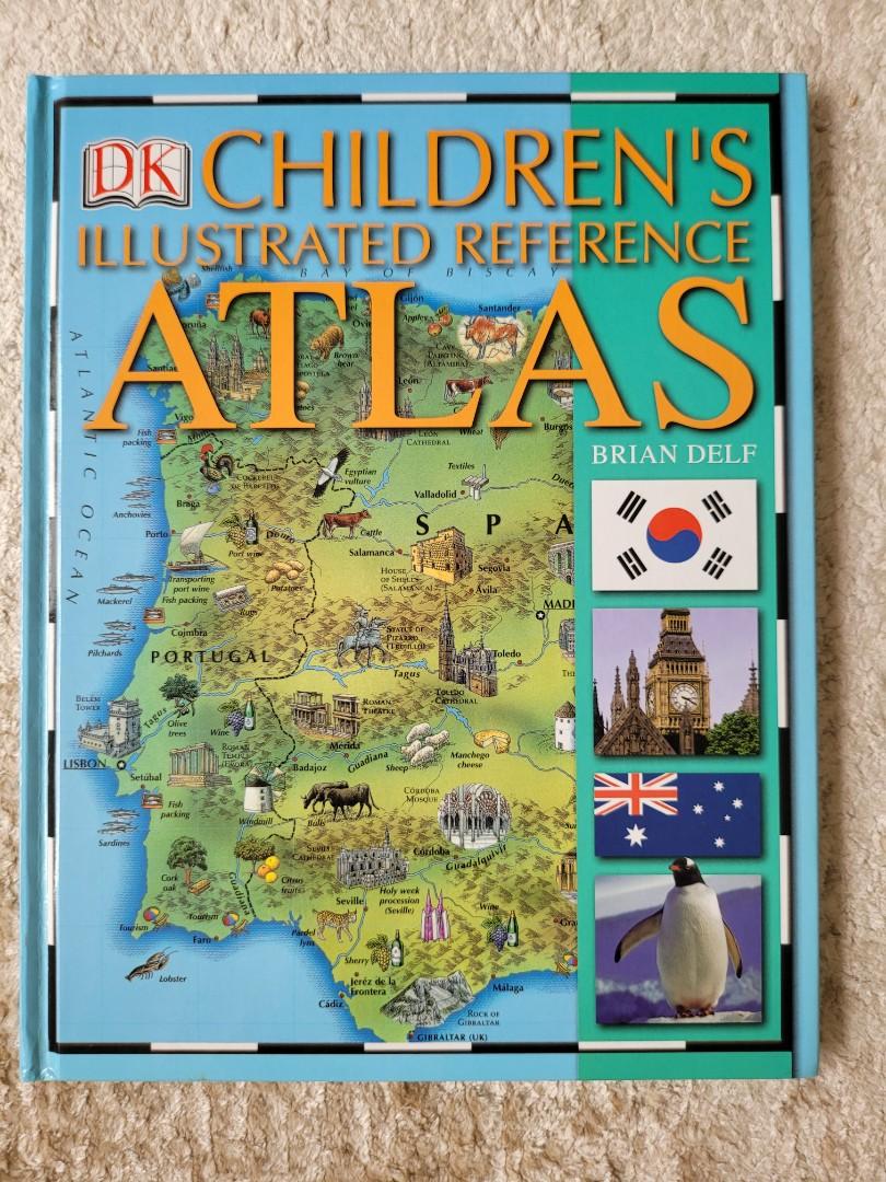 DK Children's Illustrated Atlas, Hobbies & Toys, Books & Magazines ...