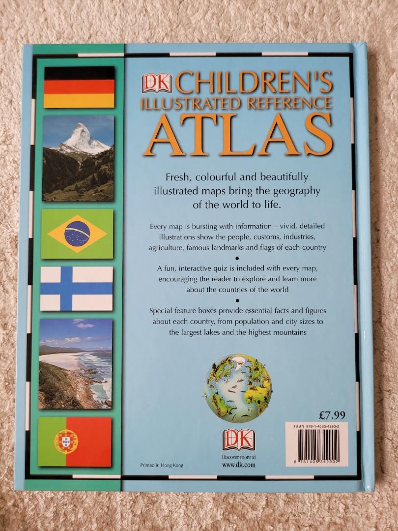 DK Children's Illustrated Atlas, Hobbies & Toys, Books & Magazines ...