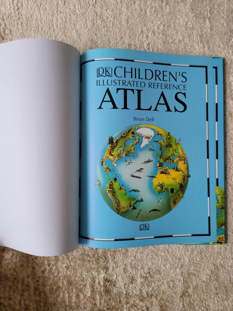 DK Children's Illustrated Atlas, Hobbies & Toys, Books & Magazines ...