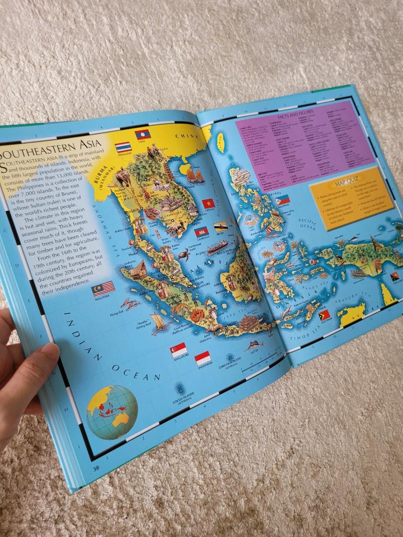 DK Children's Illustrated Atlas, Hobbies & Toys, Books & Magazines ...